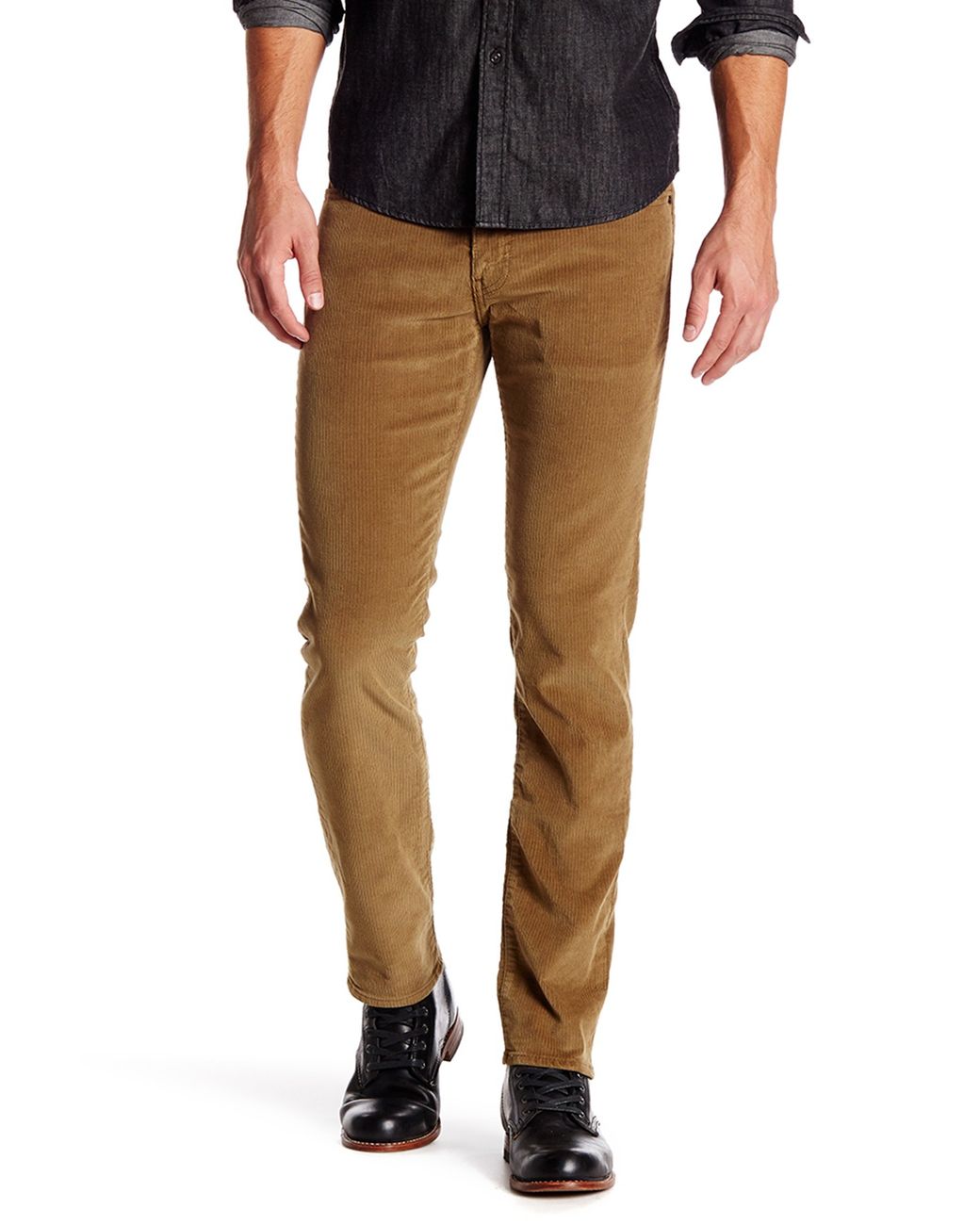 Levi's 511 Slim Fit Cougar Rinsed Corduroy Pant in Brown for Men | Lyst